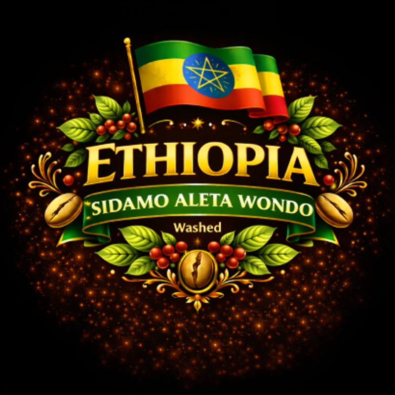 Ethiopia Sidamo Aleta Wondo Pörkölt kávé 500g-Filter | AVX Café webáruház